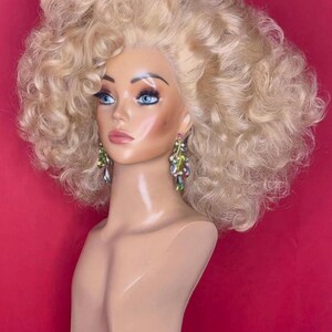 SANDY GREASE WIG: Lace Front Wig, 1970s Wig, 1980s Wig, Costume Wig ...