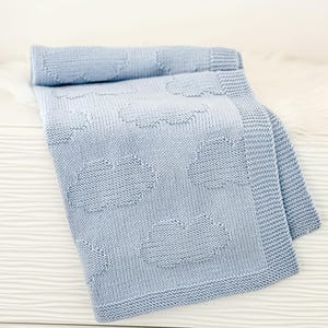 Cloud Baby Blanket Knitting Pattern – Reversible, Elegant & Beginner ...