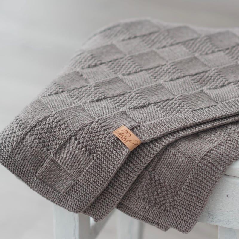 Knitted Throw Dk Pattern - Etsy UK