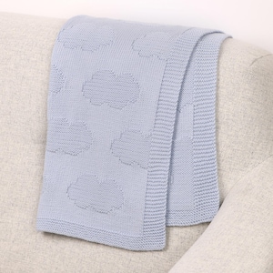 Cloud Baby Blanket Knitting Pattern – Reversible, Elegant & Beginner ...
