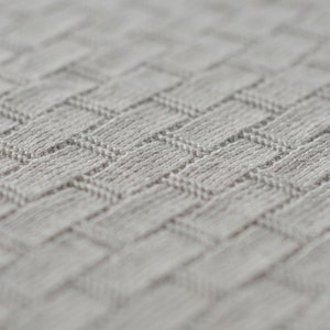 Easy Knit Blanket Pattern – Simple Textured Blanket, Beginner Knitting ...