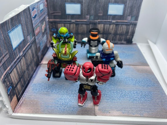Z-Bots Action Figures Robots Micro Machines Vintage Toys Lot | Etsy