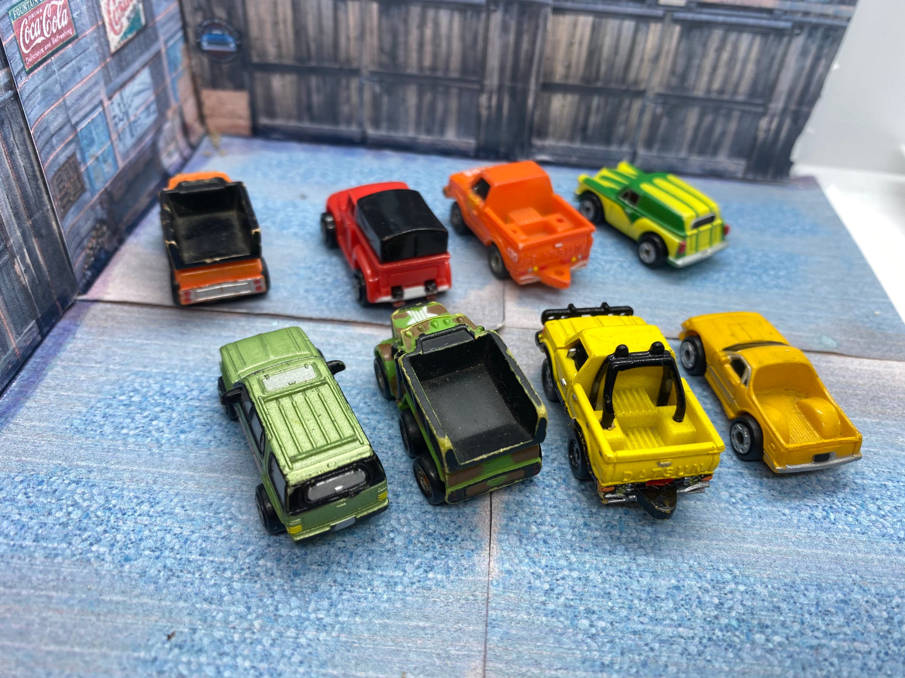 Micro Machines Galoob Lot of 8 Trucks Older Cars | Etsy