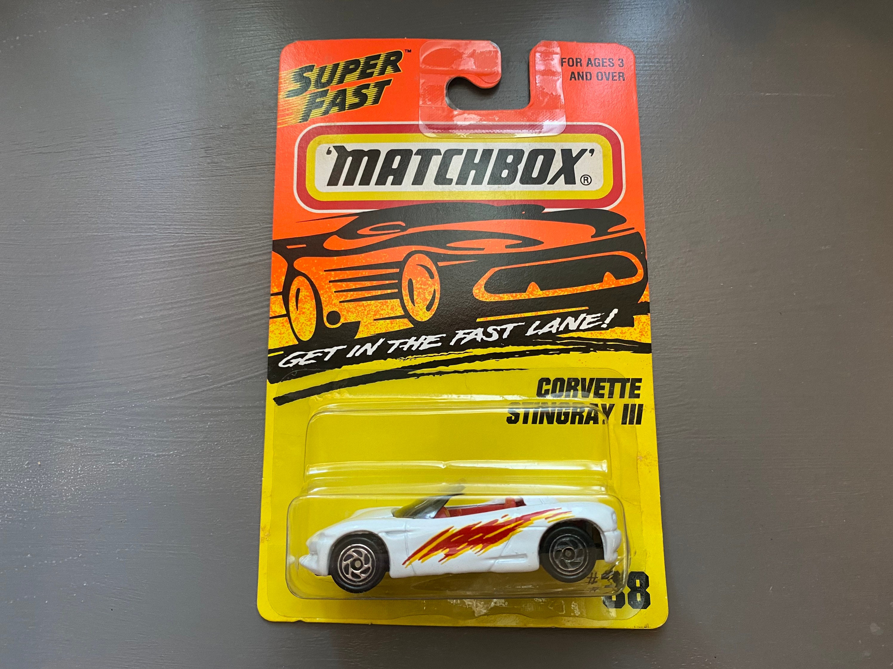 Matchbox Corvette Stingray III Superfast Lot of 4 - Etsy