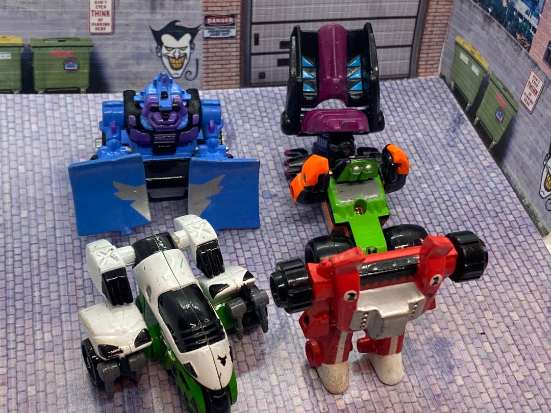 Z-bots Action Figures Robots Micro Machines Vintage Toys Lot - Etsy