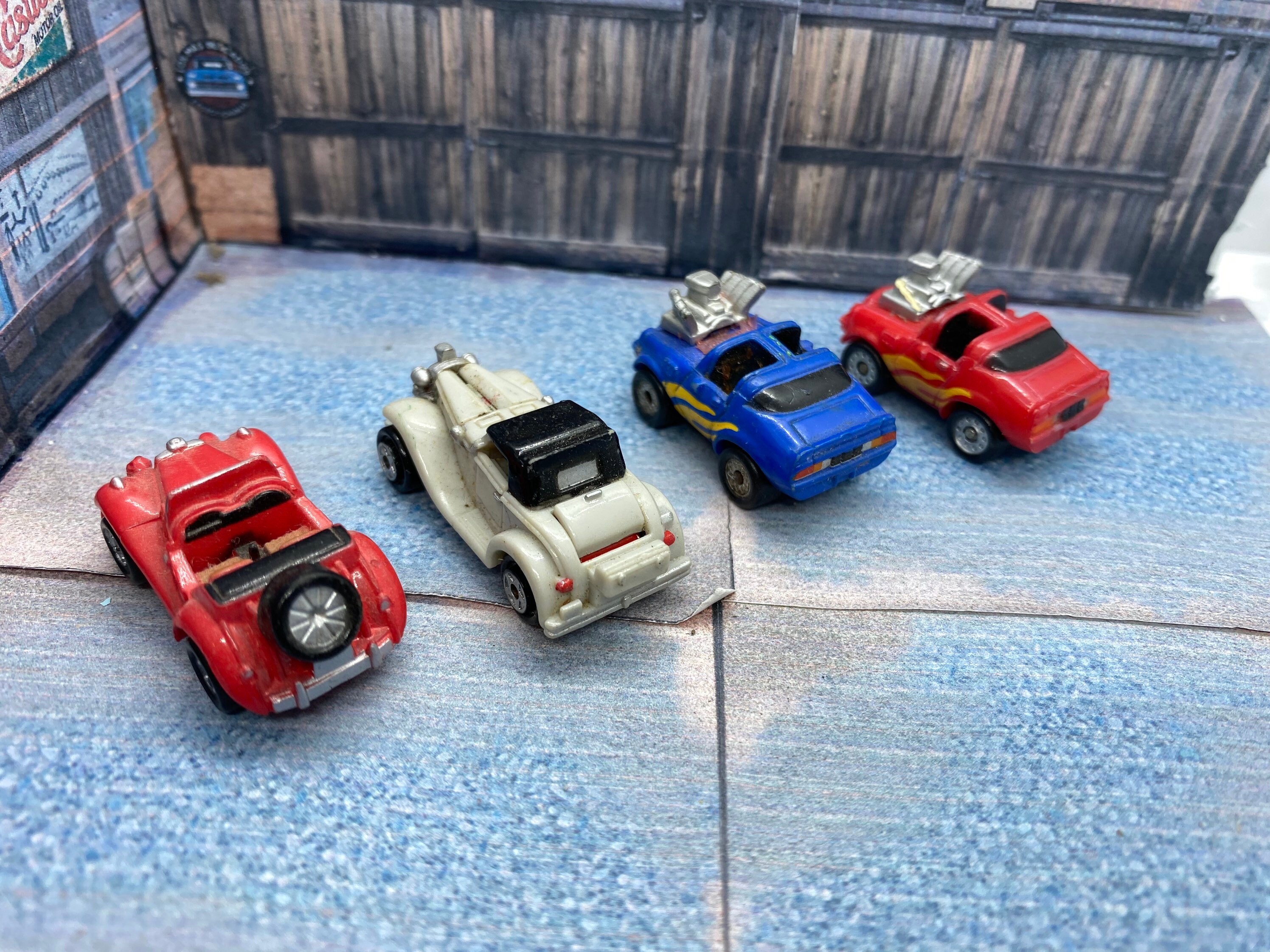 Toys Toys & Games Micro Machines Galoob Lot of 4 Hot Rod Vehicles ...