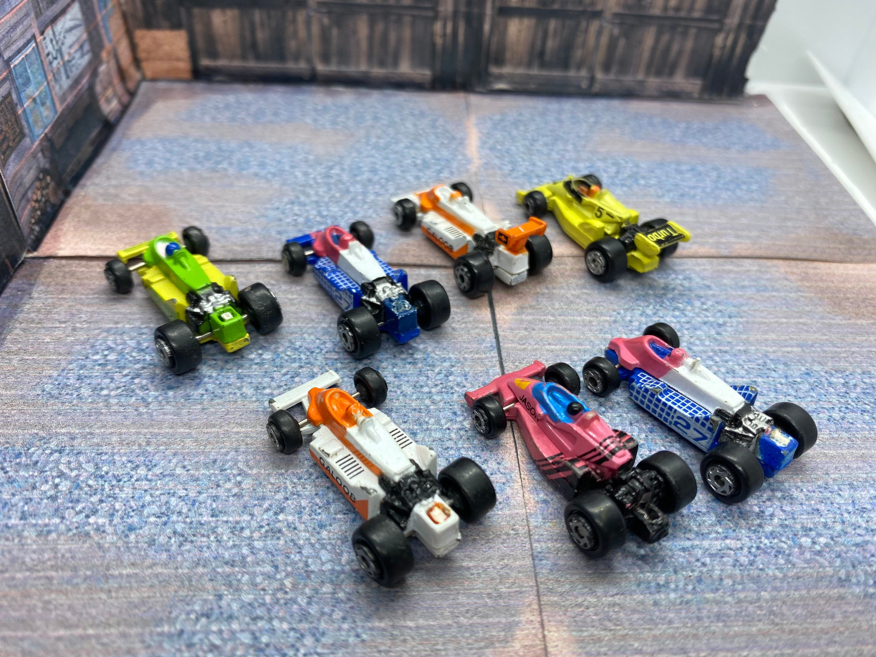 Micro Machines Galoob Lot of 7 Racing Cars | Etsy