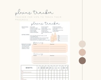 Hard Copy of Plexus Planner and IPA Tracker - Etsy