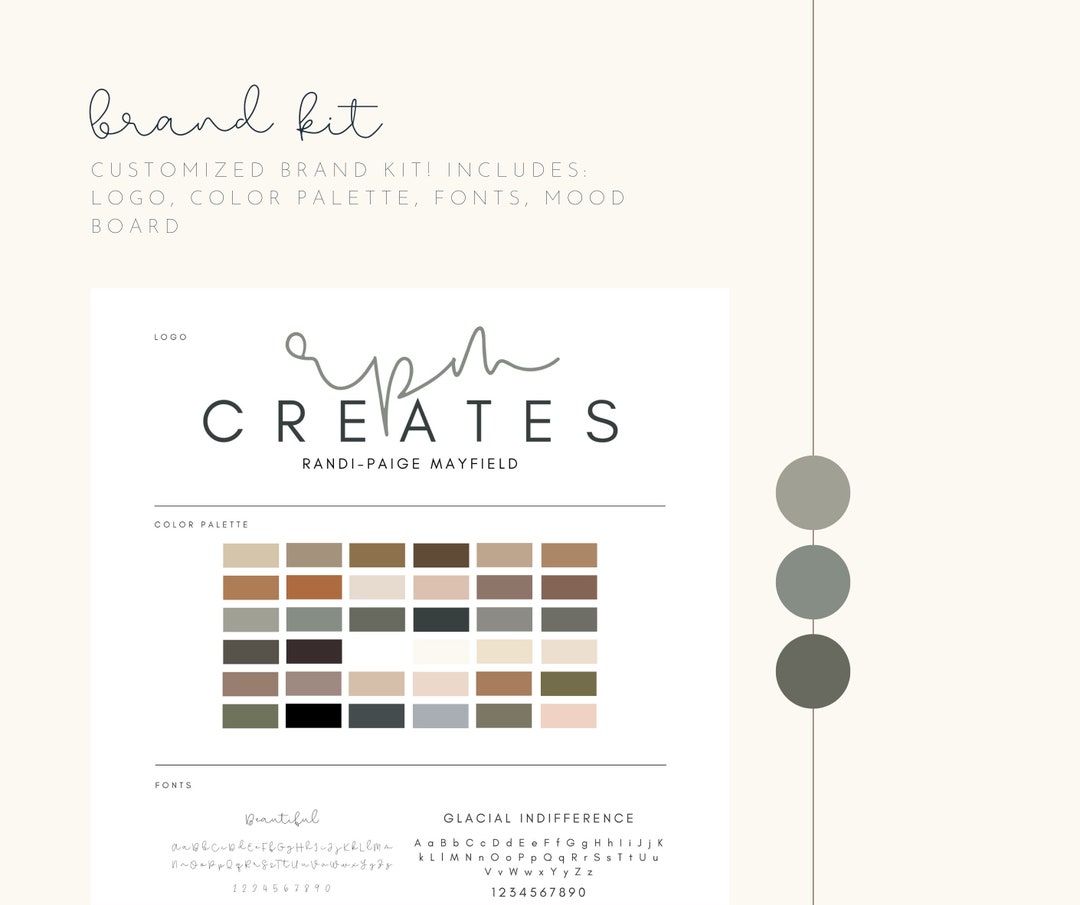 Custom Brand Kit - Etsy