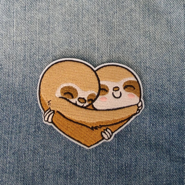 Sloth Iron on Patch - Etsy