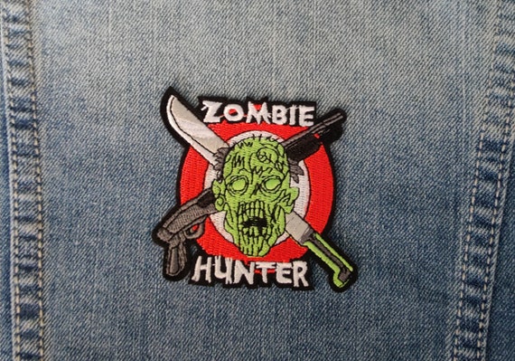 Zombie Hunter Patch - Etsy