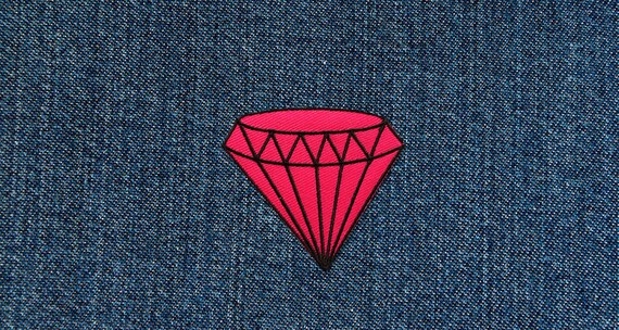 Pink Diamond Patch | Etsy