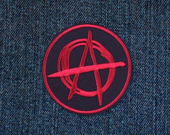 Velcro Anarchy Patch - Etsy