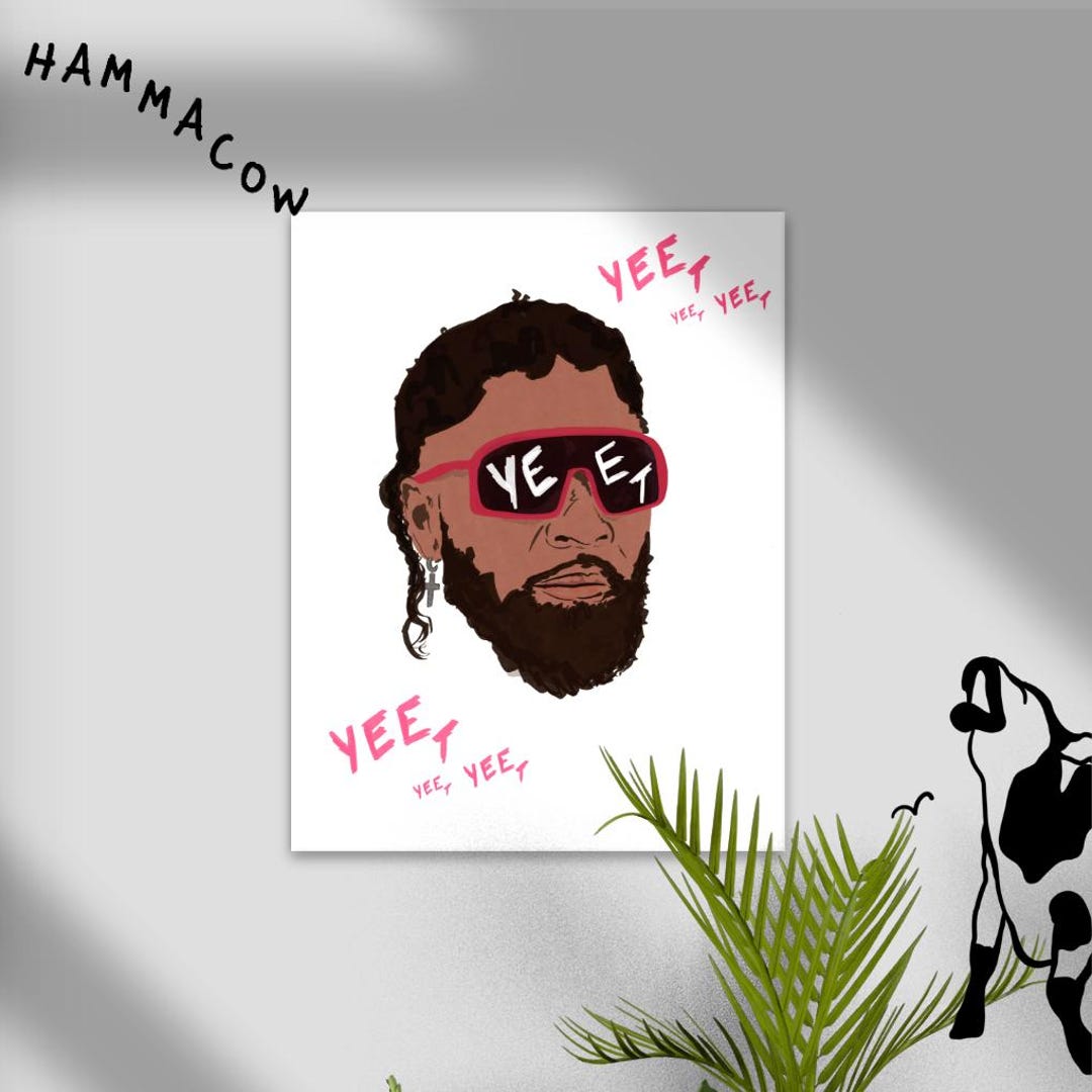 Yeet A3 Poster Print - Etsy