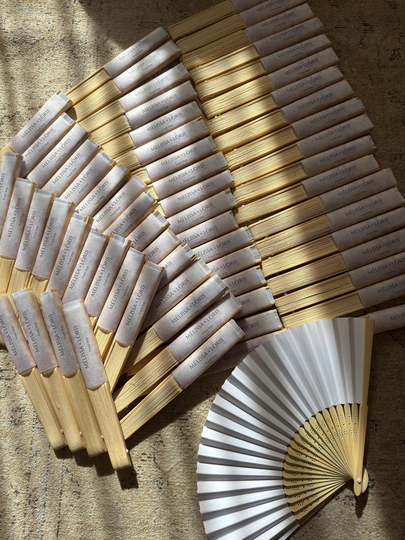 WEDDING / FANS Personalized Wedding and Event Fans, Wedding Gifts ...