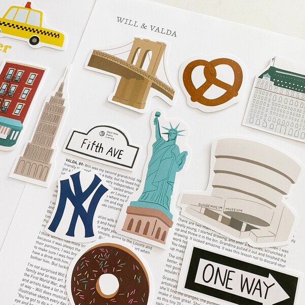 New York Sticker - Etsy