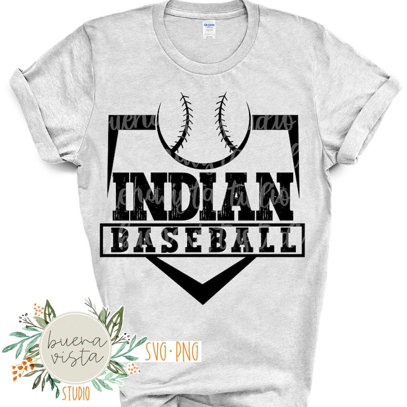 Indian Baseball Mascot SVG Digital Cut File PNG - Etsy