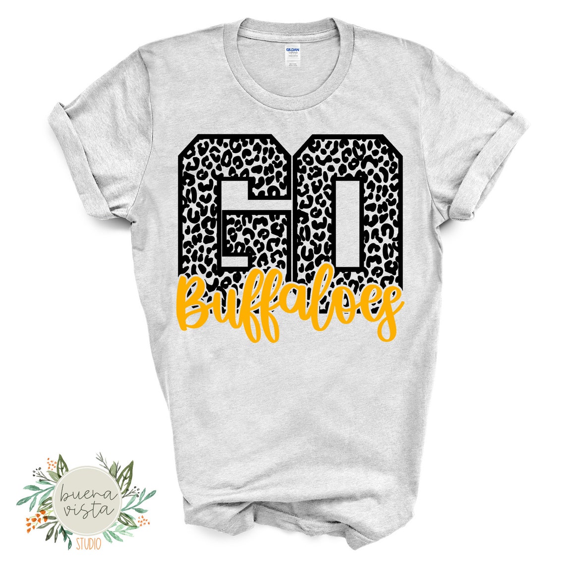 Go Buffaloes Leopard Mascot SVG Digital Cut File PNG & DXF | Etsy
