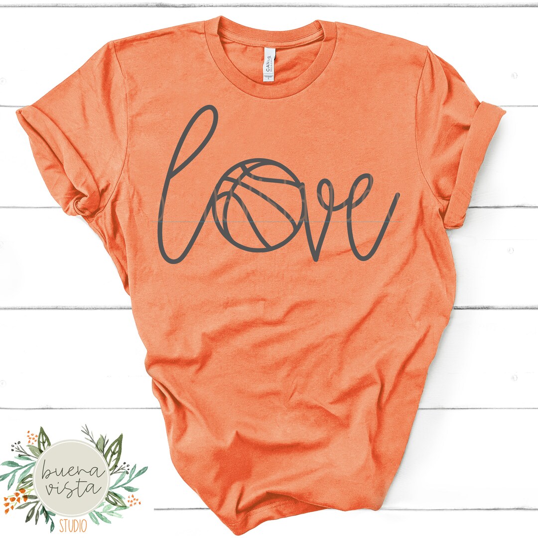 Basketball Love PNG SVG Digital Cut File - Etsy