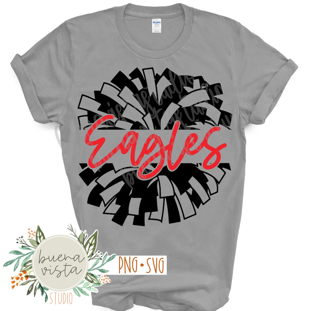 Eagles Cheer SVG Digital Cut File PNG Mascot Cheer SVG - Etsy