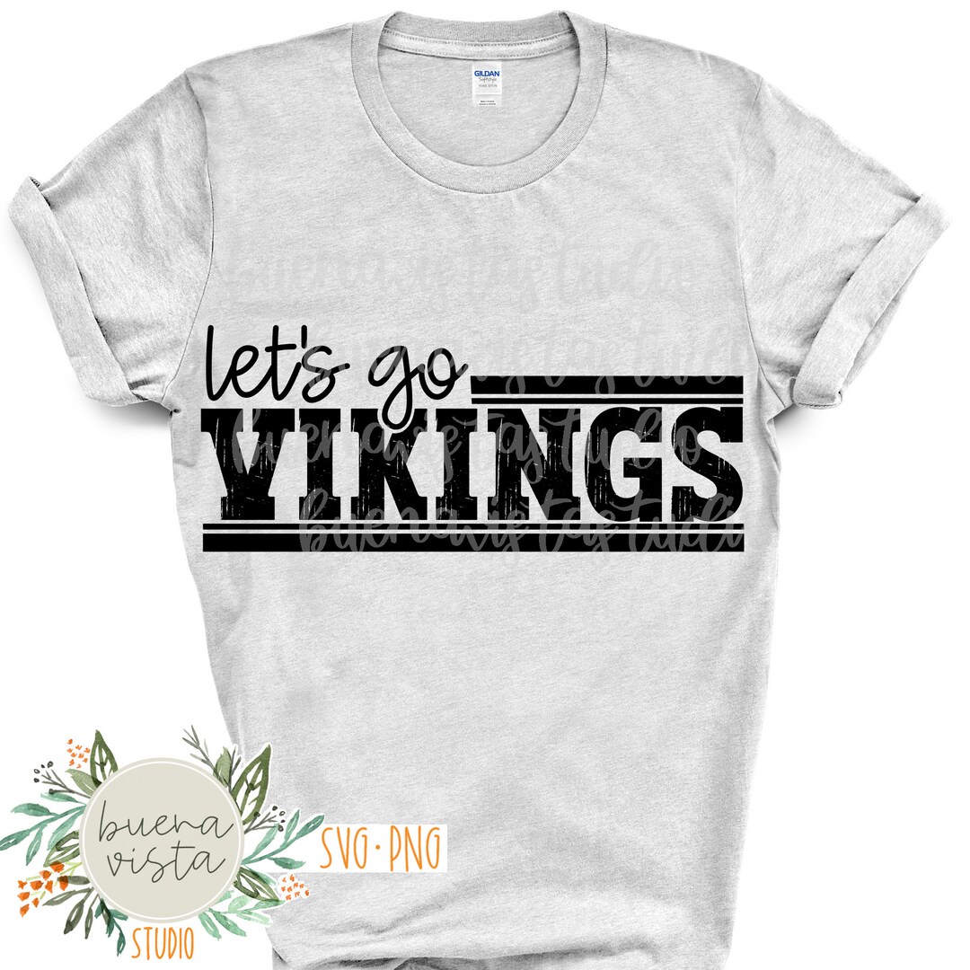 Let's Go Vikings SVG Digital Cut File + PNG - Etsy