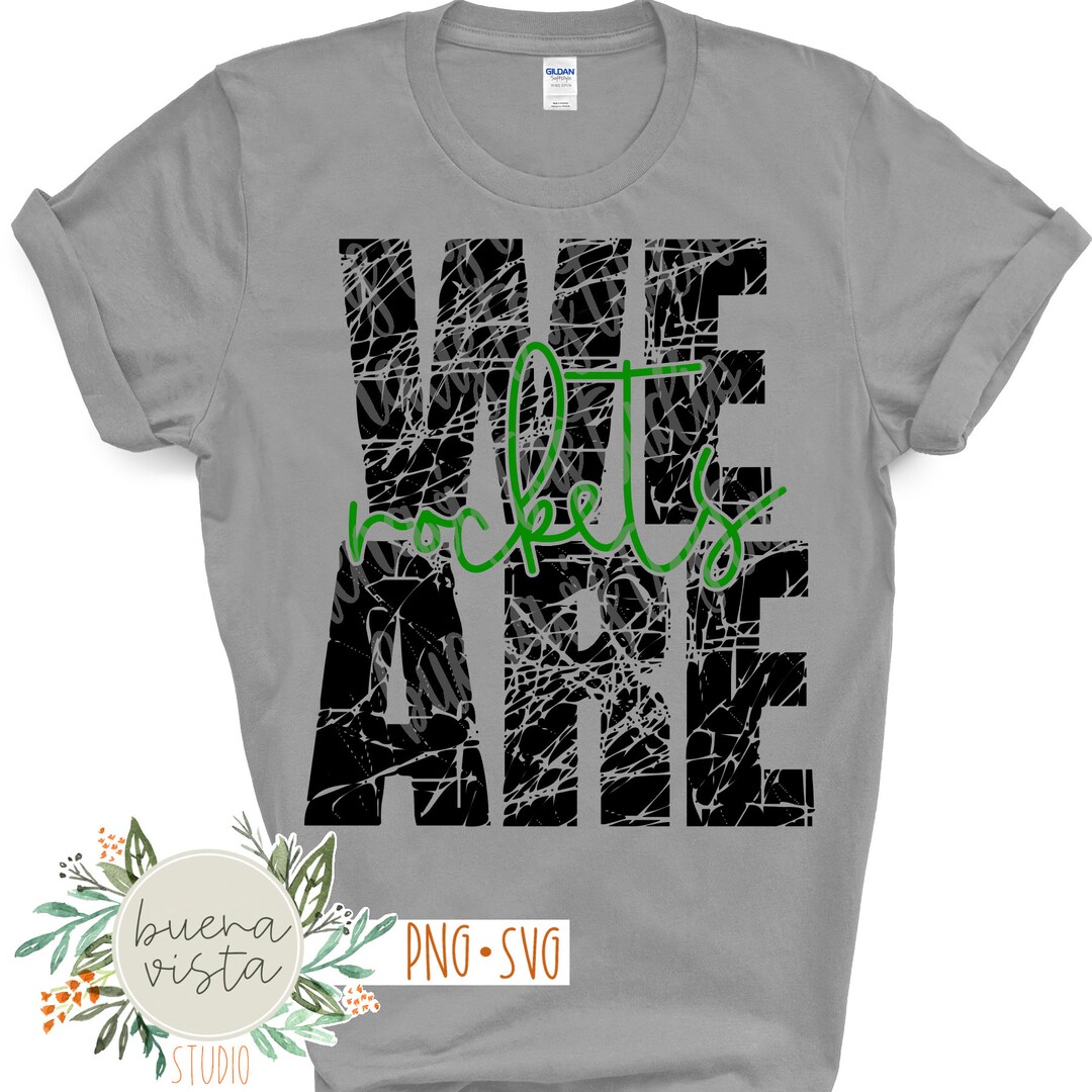 We Are Rockets Mascot SVG Digital Cut File + PNG - Etsy