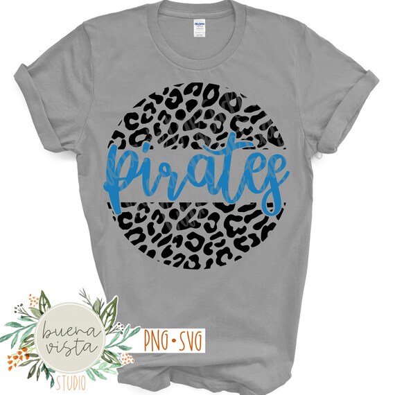 Pirates Leopard Mascot SVG Digital Cut File PNG - Etsy