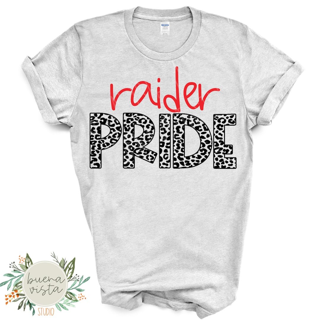 Raider Pride Leopard Mascot SVG Digital Cut File PNG - Etsy