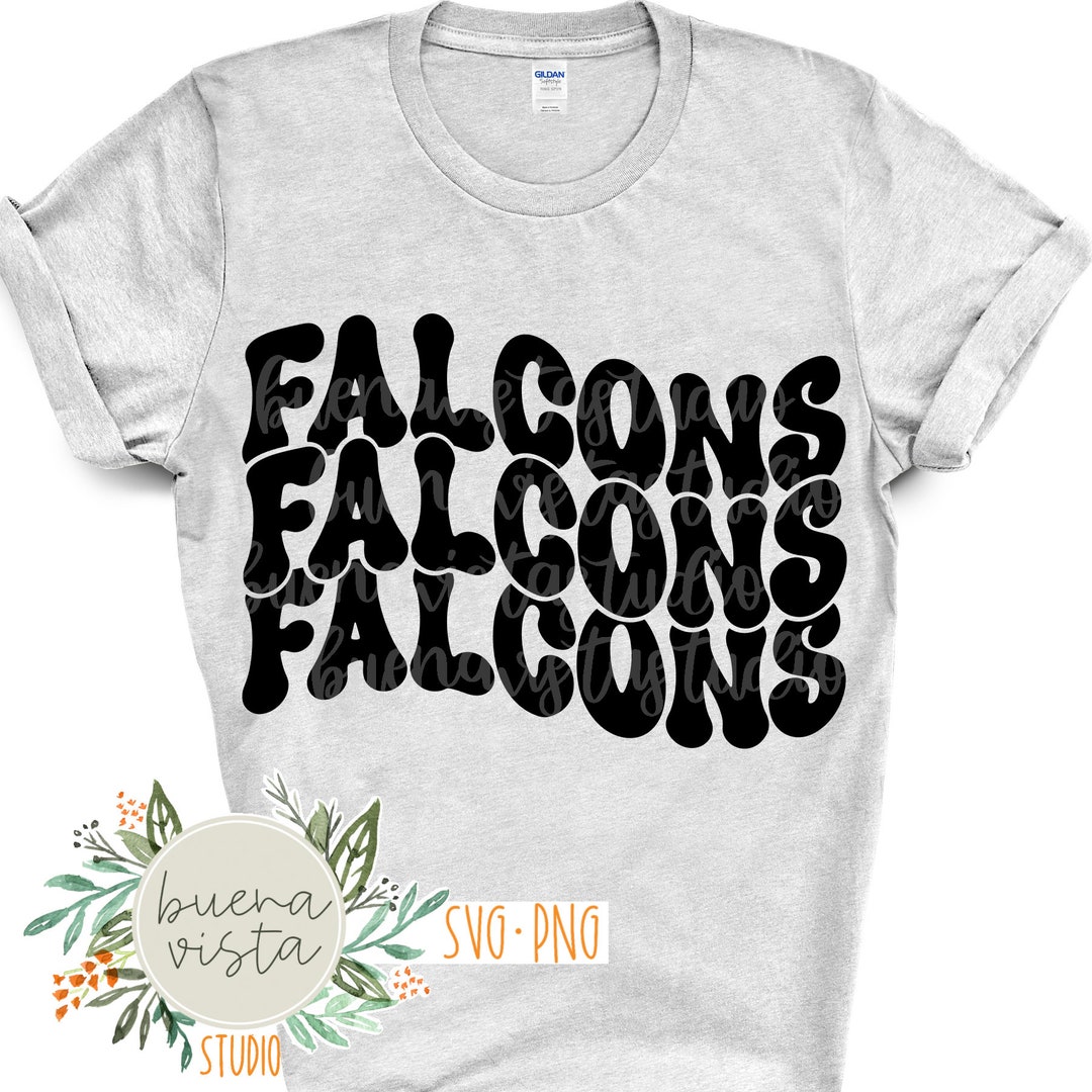 Falcons Mascot SVG Digital Cut File PNG - Etsy