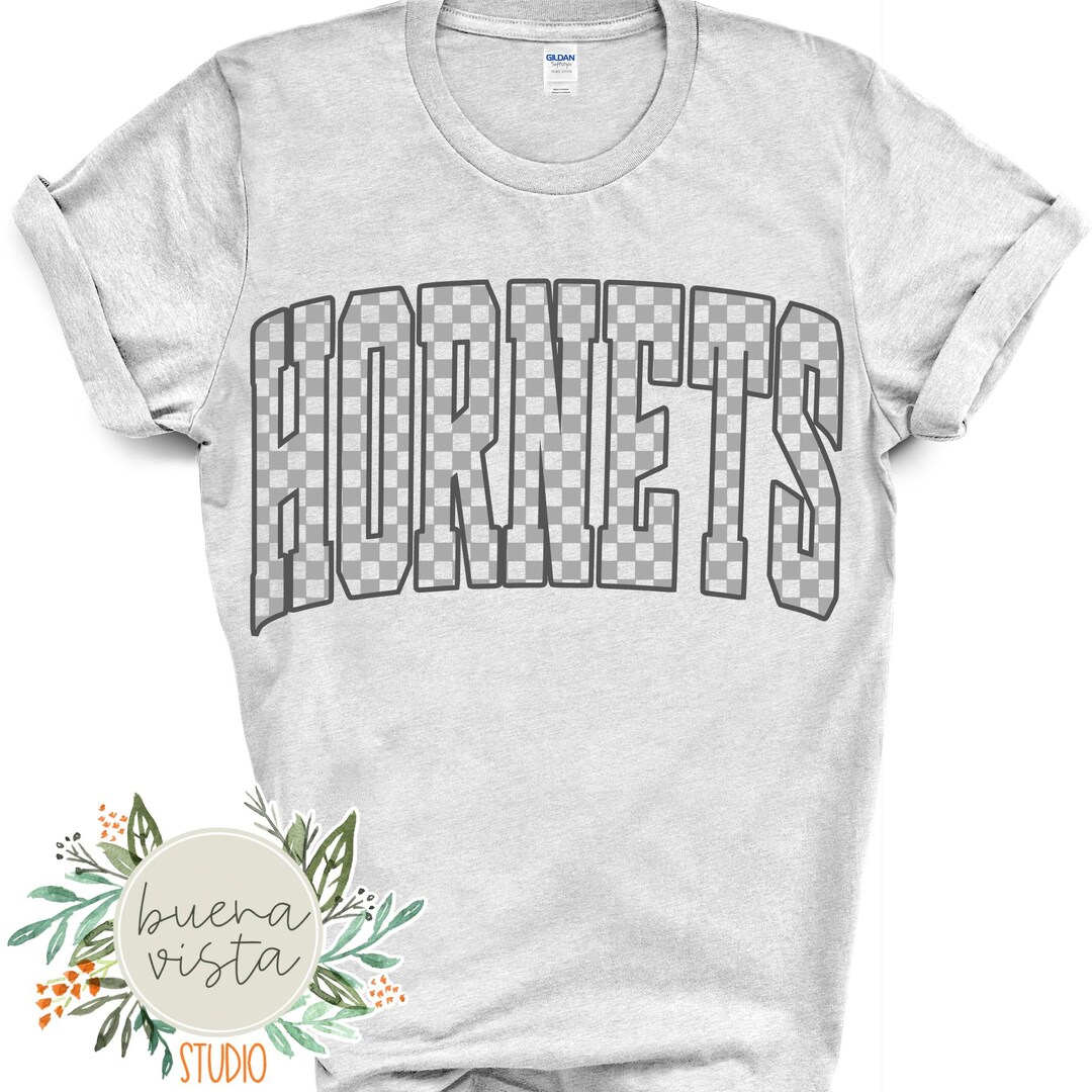 Hornet Checkered Mascot SVG Digital Cut File PNG - Etsy