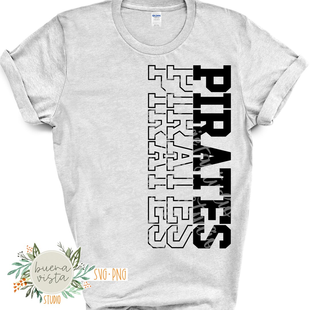 Pirates Mascot SVG Digital Cut File PNG - Etsy