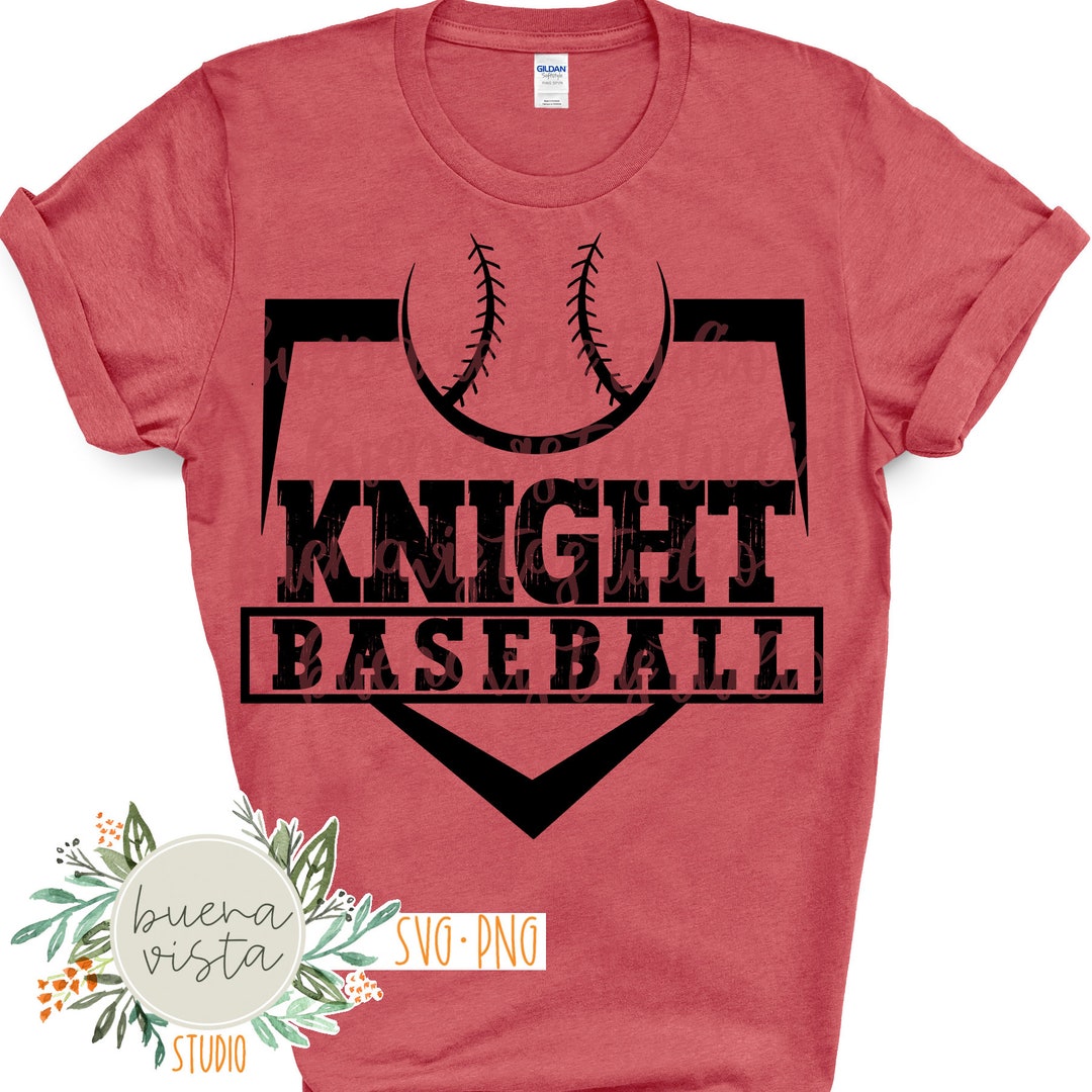 Knight Baseball Mascot SVG Digital Cut File PNG - Etsy