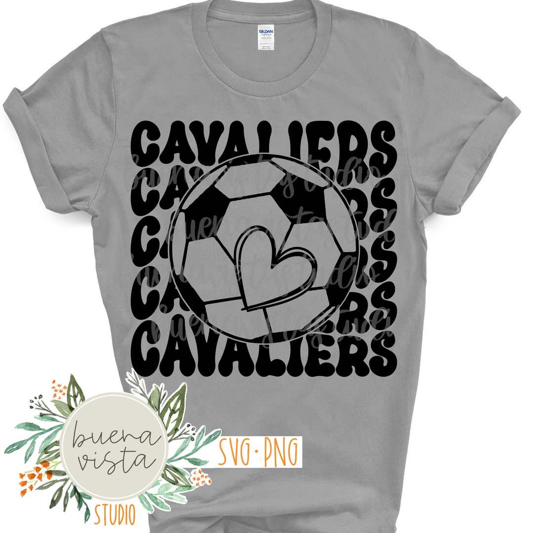 Cavalier Soccer Mascot SVG Digital Cut File PNG - Etsy