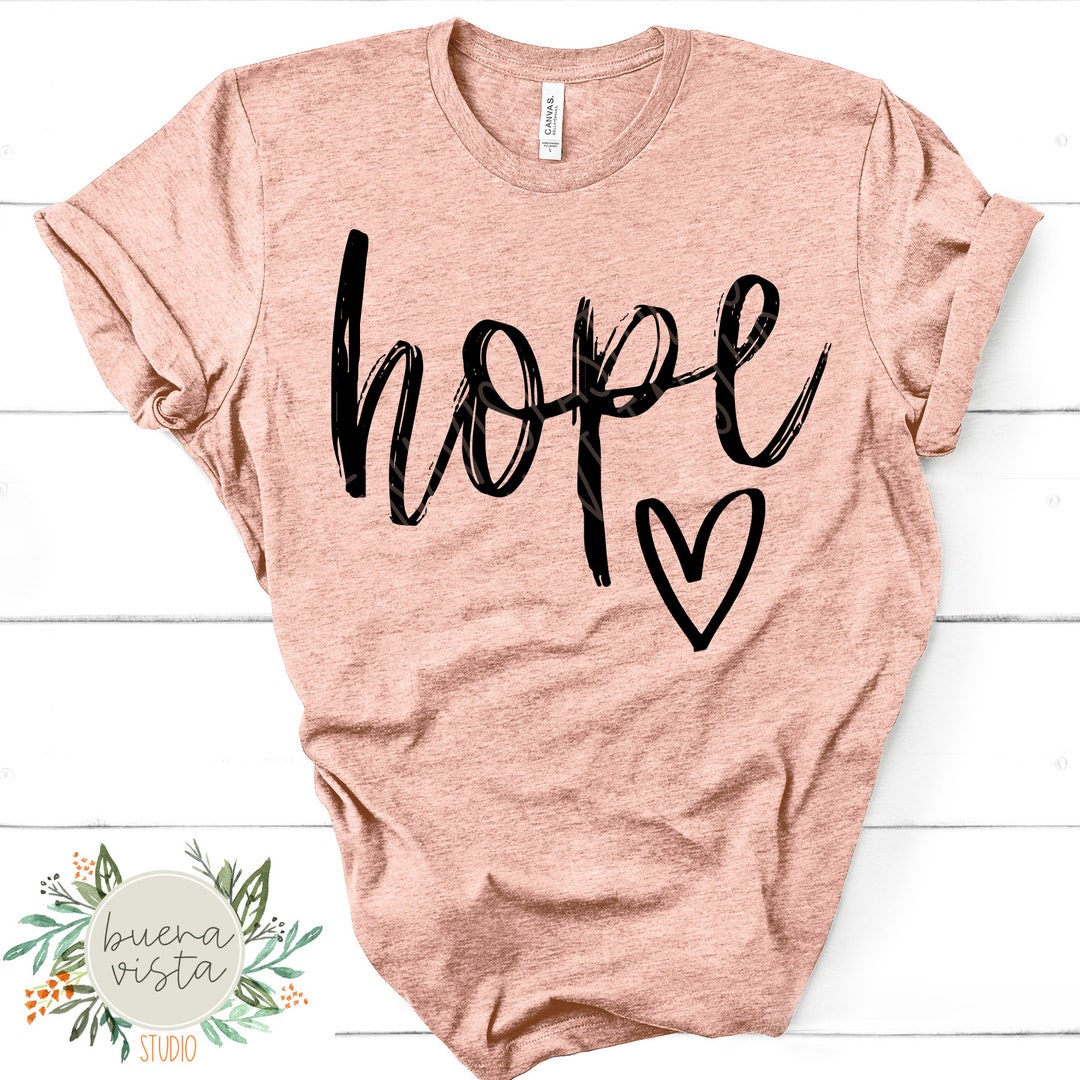 Hope SVG Digital Cut File PNG - Etsy