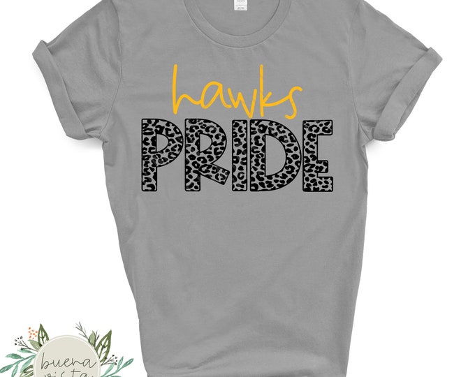 Hawks Pride Leopard Mascot SVG Digital Cut File PNG - Etsy