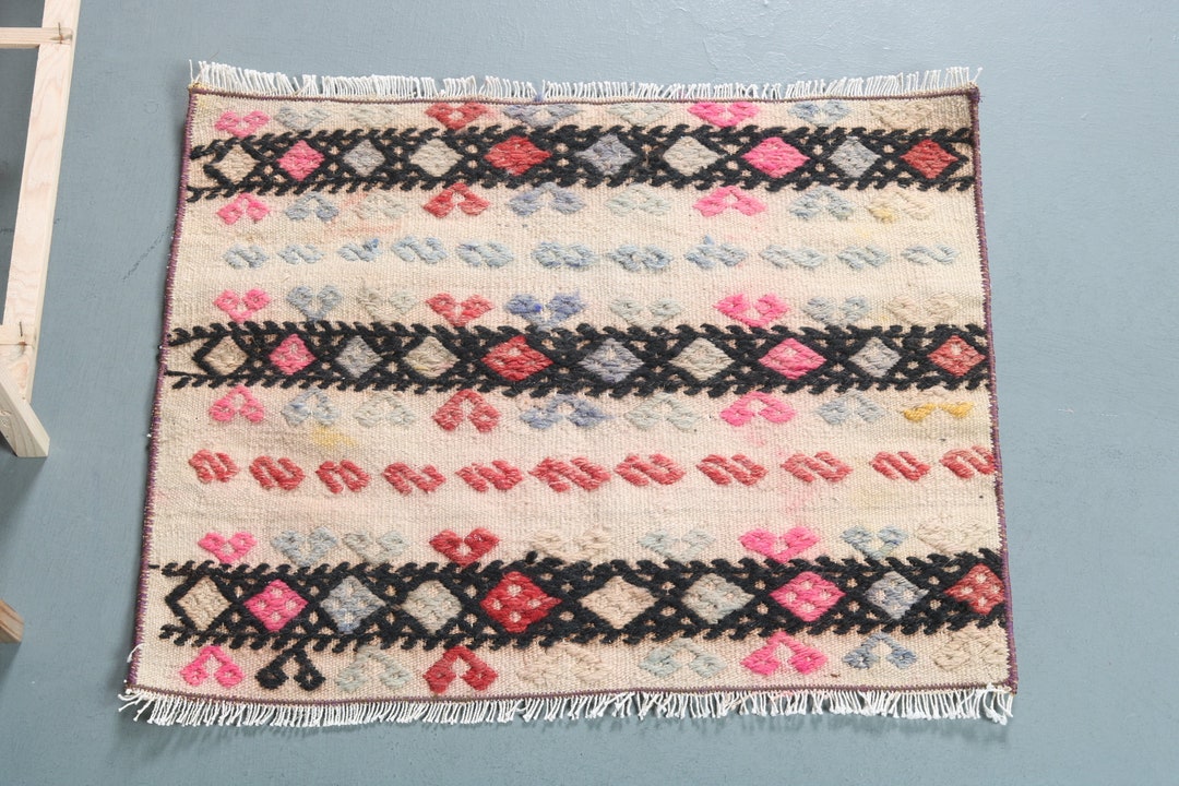 Vintage Kilim Turkish Kilim Small Kilim Antique Kilim - Etsy
