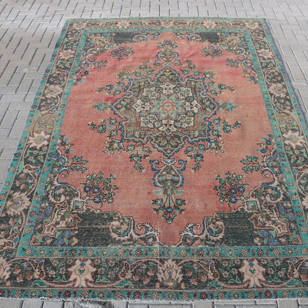 Large Vintage Rug - Etsy