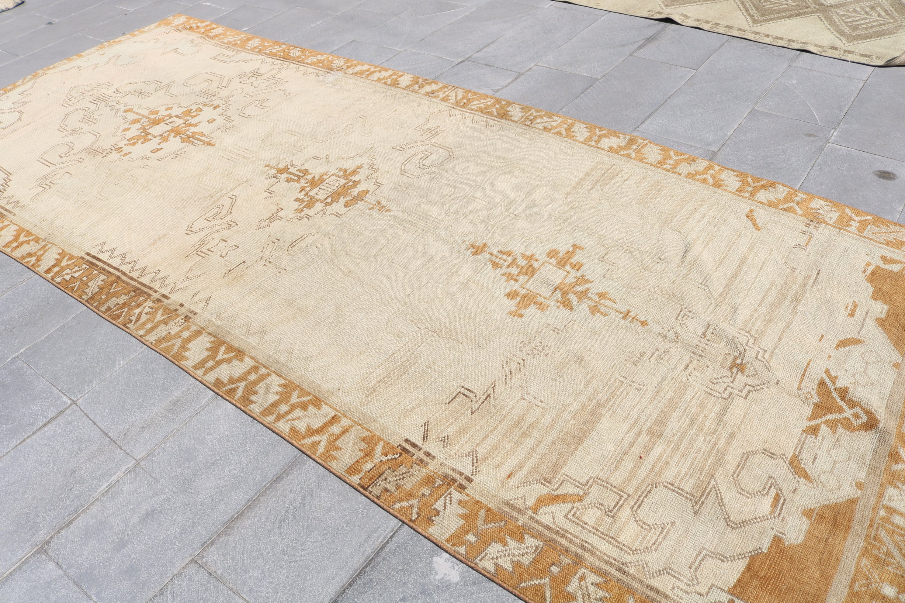 Turkish Rug, Muted Rug, 5.3x12.8 Ft, Vintage Rug, Runner Rug, Anatolian ...