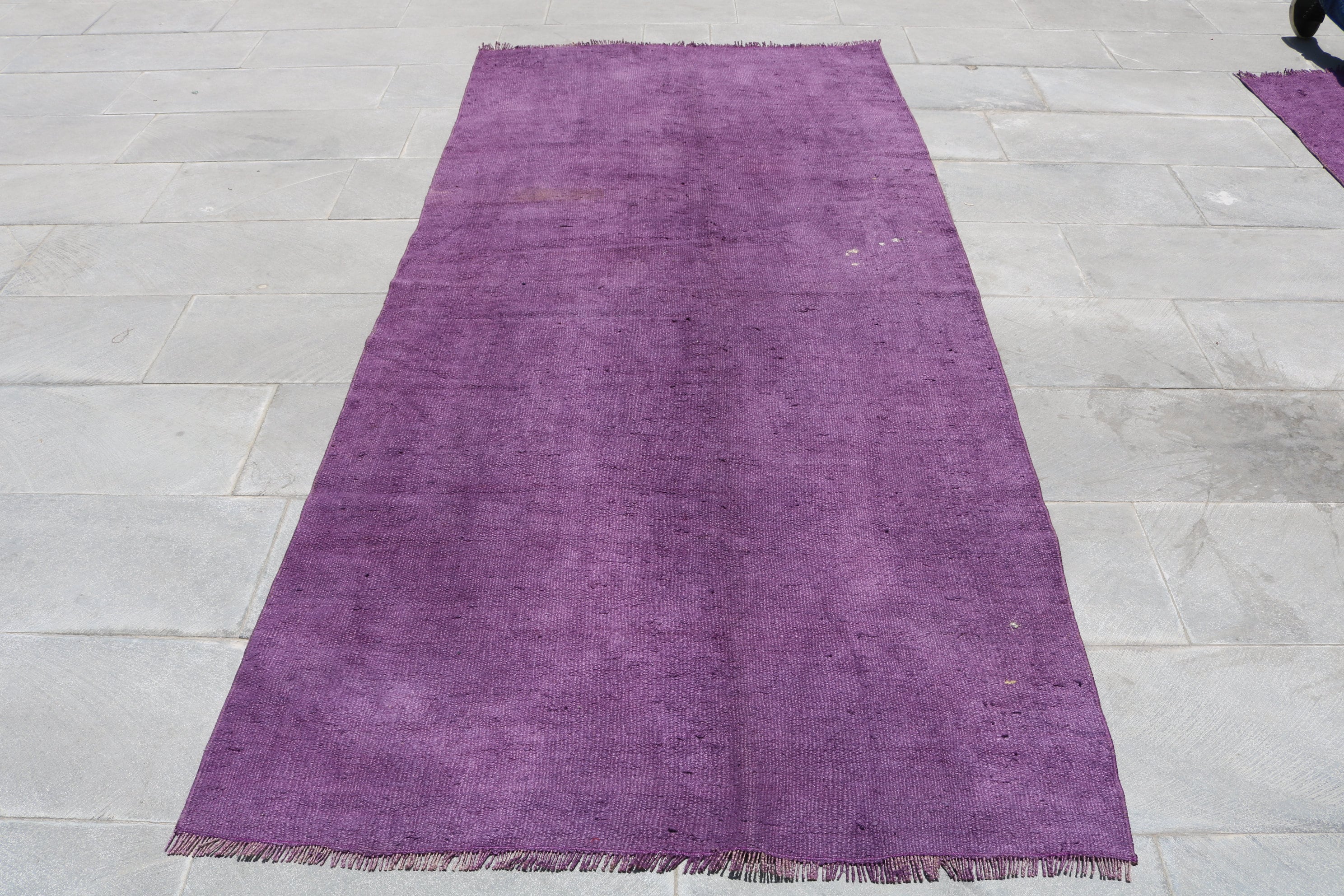 Purple Rug Runner Rug Hallway Rughemp Rug 3.9x8.3 Ft - Etsy UK