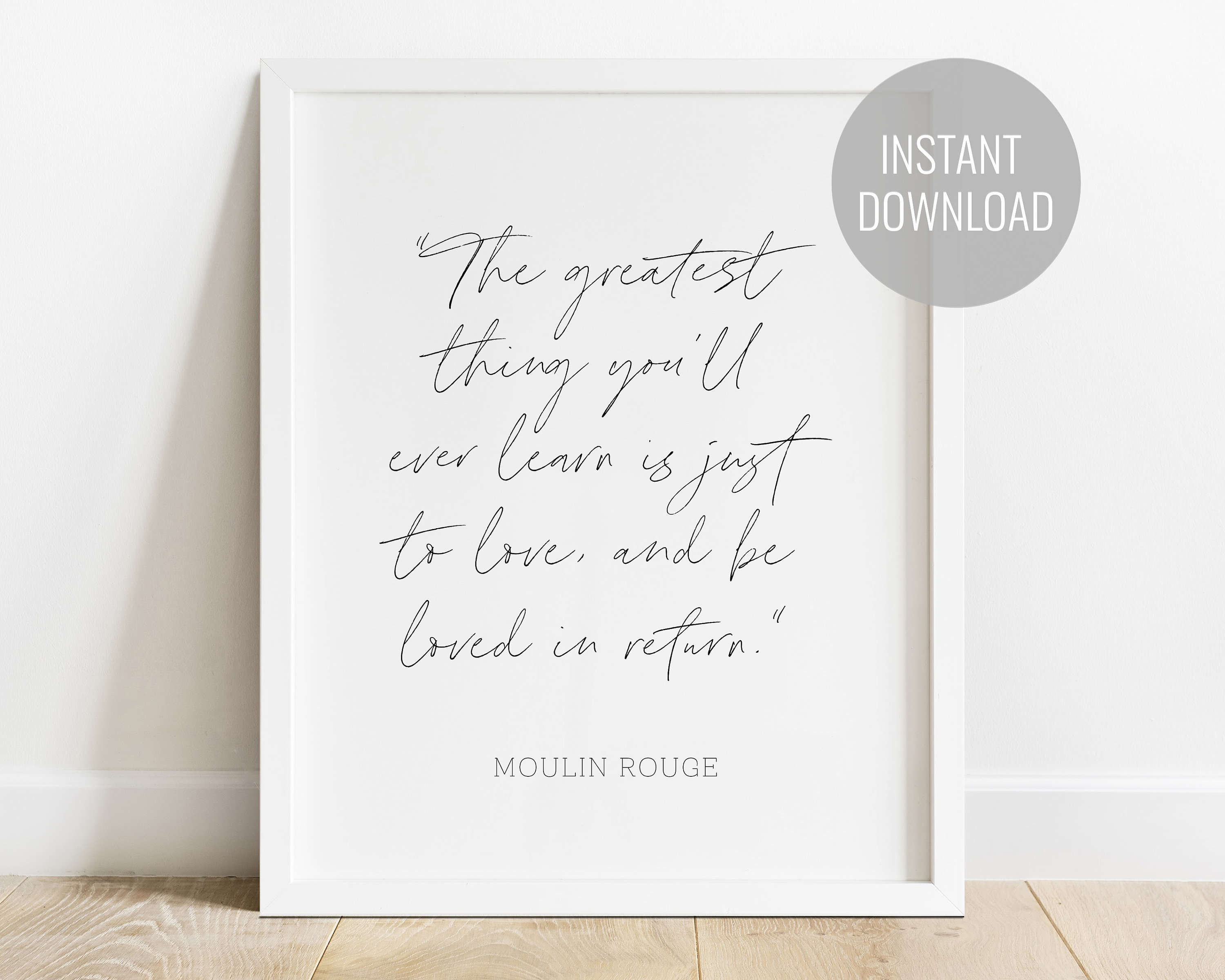 Moulin Rouge Movie Quotes