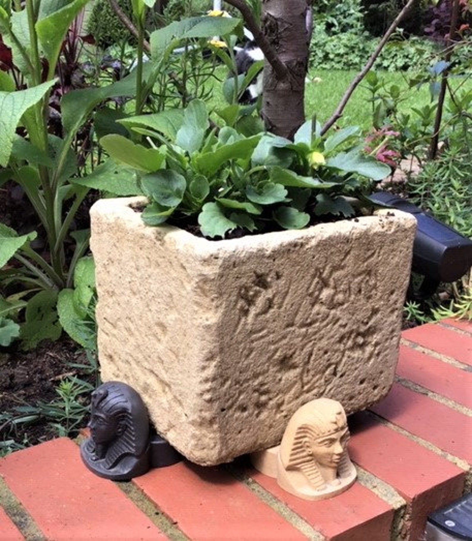 Handmade Tutankhamun Pot Foot by Marmoset Designs - Etsy