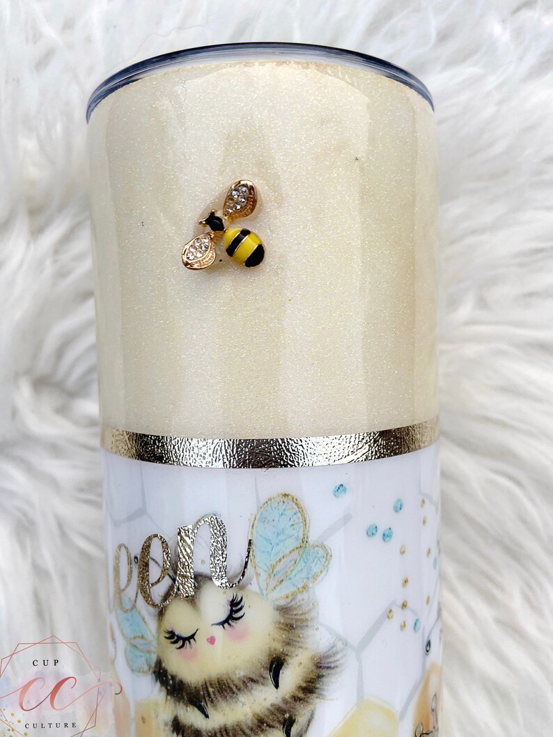 Bee Tumbler Honeybee Tumbler Beekeeper Honey Save the - Etsy