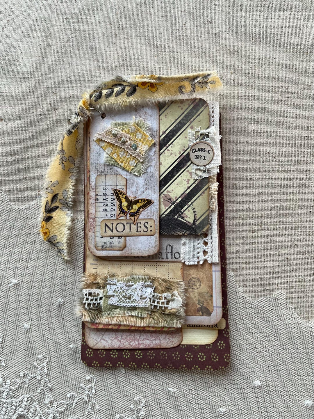 Stacked Journaling Cards - Set of Seven - Handmade - Etsy