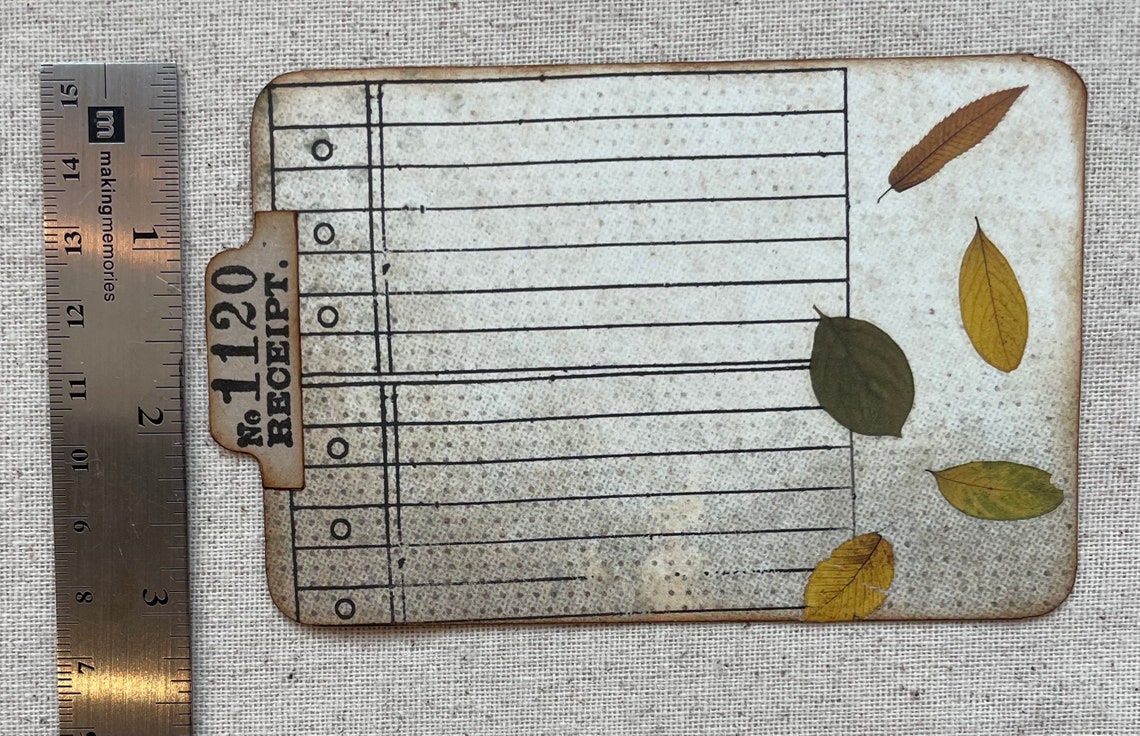 Journaling Ephemera Six Pieces - Etsy