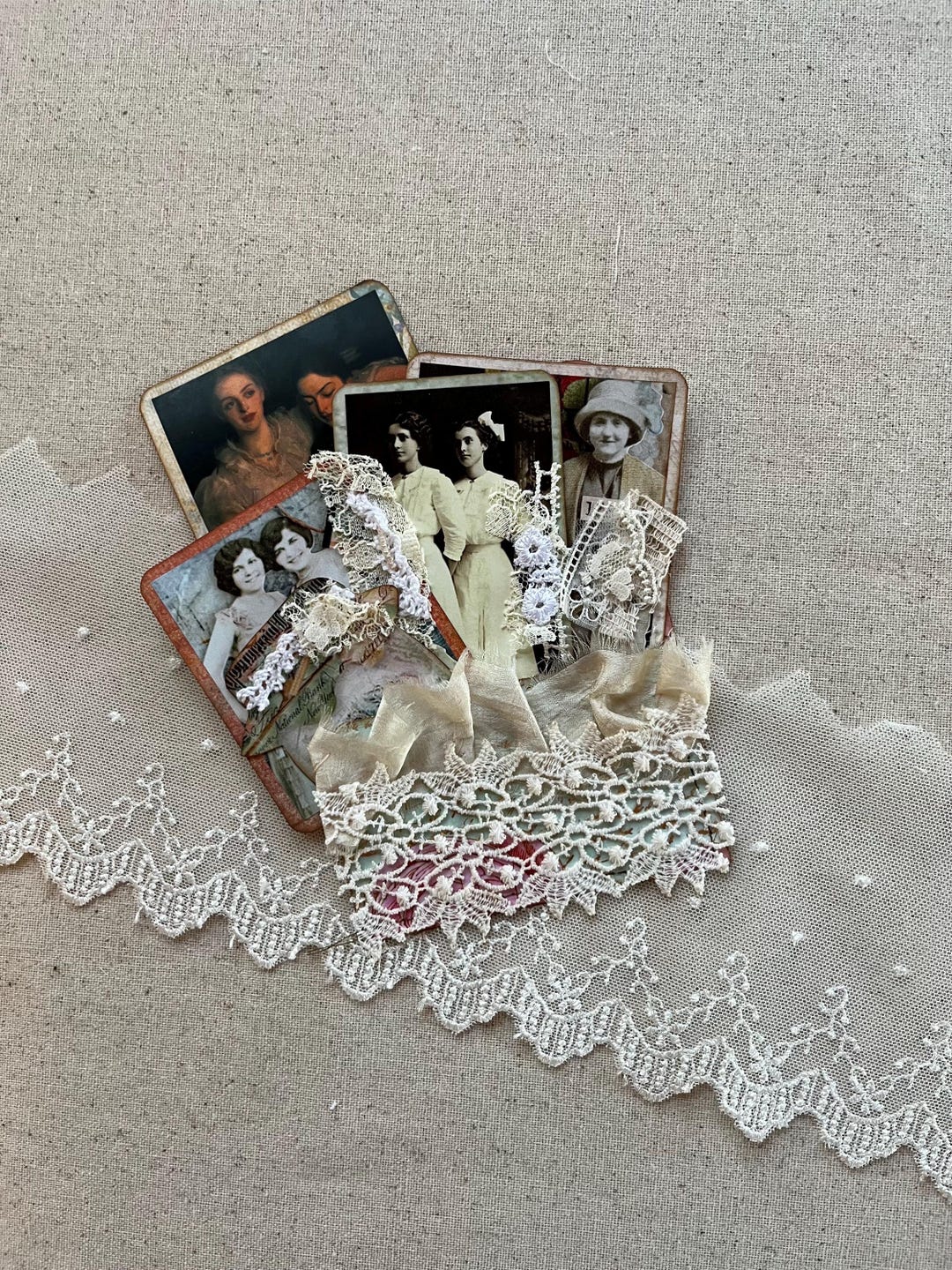 Pocketful of Ephemera - Woman Themed - Six Pieces - Etsy