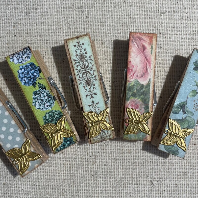 Butterfly Clothespin - Etsy