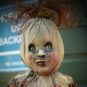 Creepy Girl Doll Cute Masked Doll Haunt Spooky Zombie Dollz Original ...