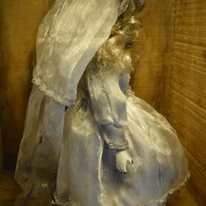 Creepy Doll Zombie Bride Dark Art Disturbing Spooky Zombie Dollz ...