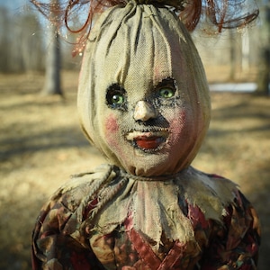 Creepy Girl Doll Cute Masked Doll Haunt Spooky Zombie Dollz Original ...