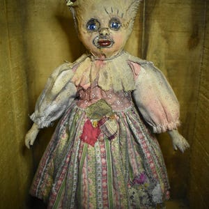 Creepy Girl Doll Cute Masked Doll Haunt Spooky Zombie Dollz Original ...